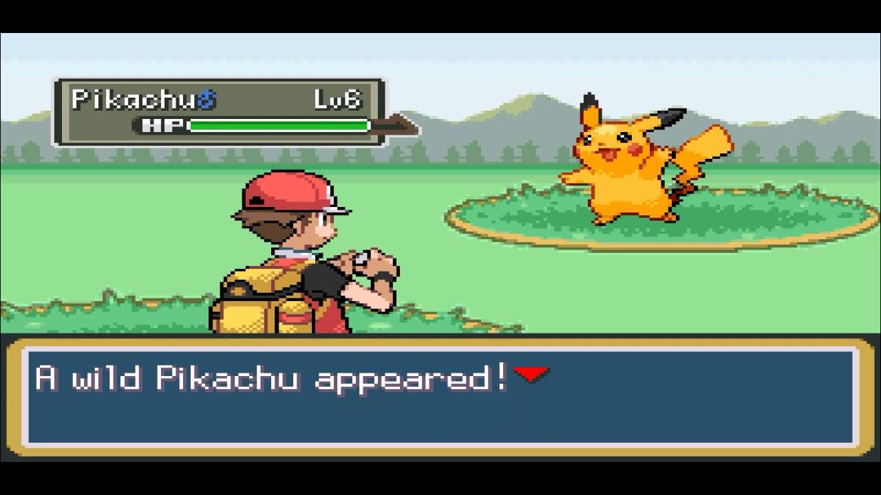 Pokémon Radical Red - ¡Un PIKACHU SHINY con el DEXNAV! - YouTube