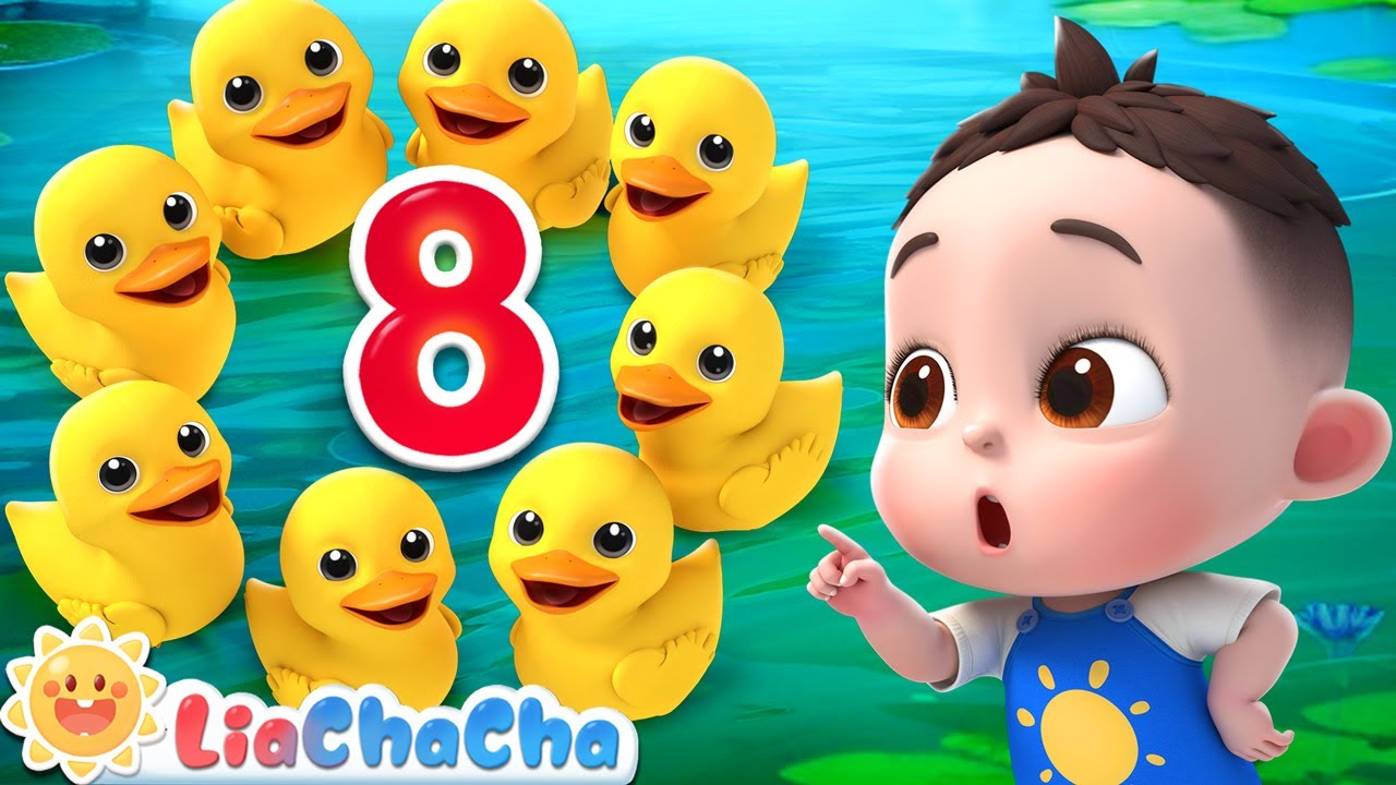 Counting Ducks Song | EP148 | Kids Songs & Nursery Rhymes | LiaChaCha ...