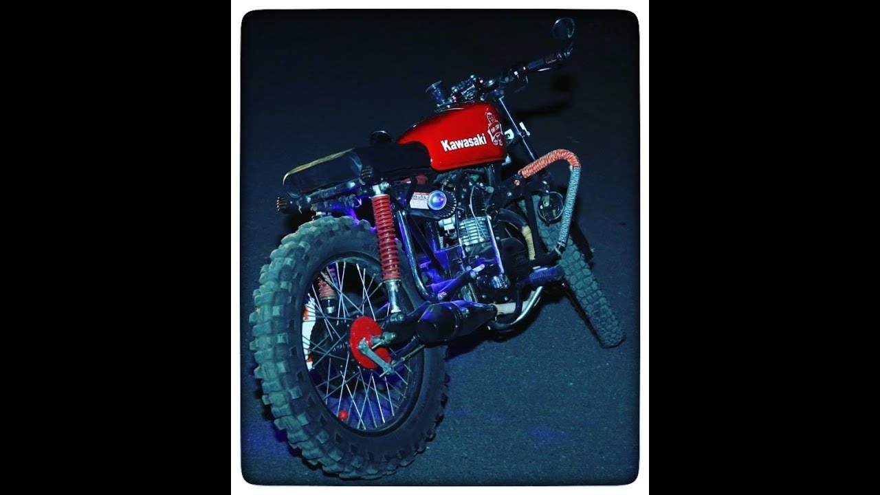 Modified Kawasaki Bajaj 4s Champion bike - YouTube