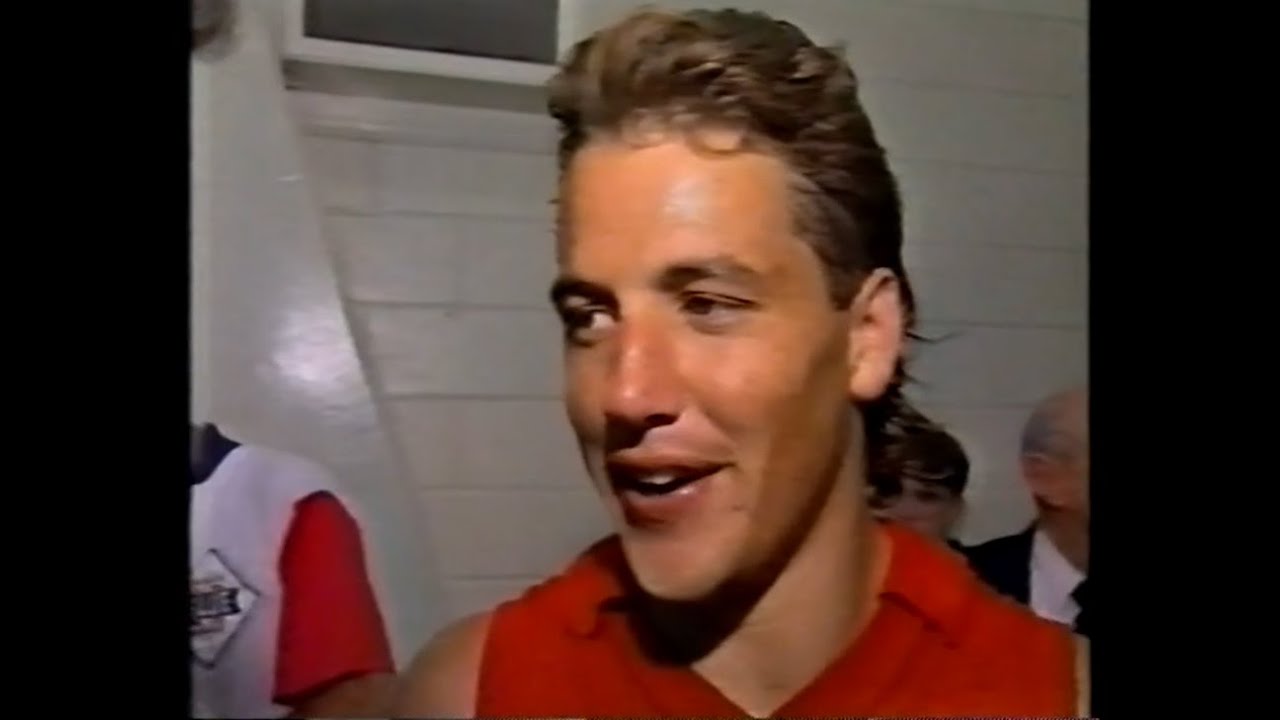 Allen Jakovich - Melbourne - Post match Interview - 1994 Round 2 v ...