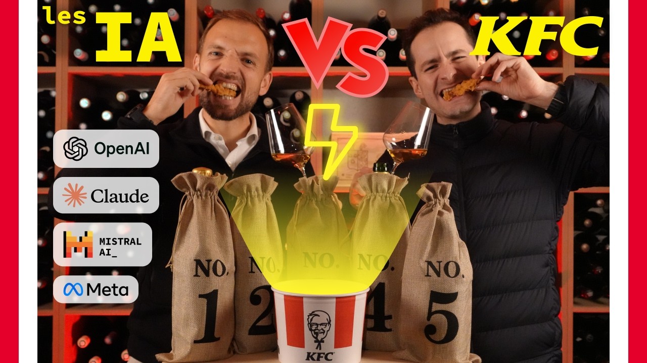 Champagne, Loire, Jura… les IA contre le KFC! - YouTube