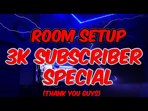3K SUBSCRIBER SPECIAL!! ROOM SETUP!! - YouTube