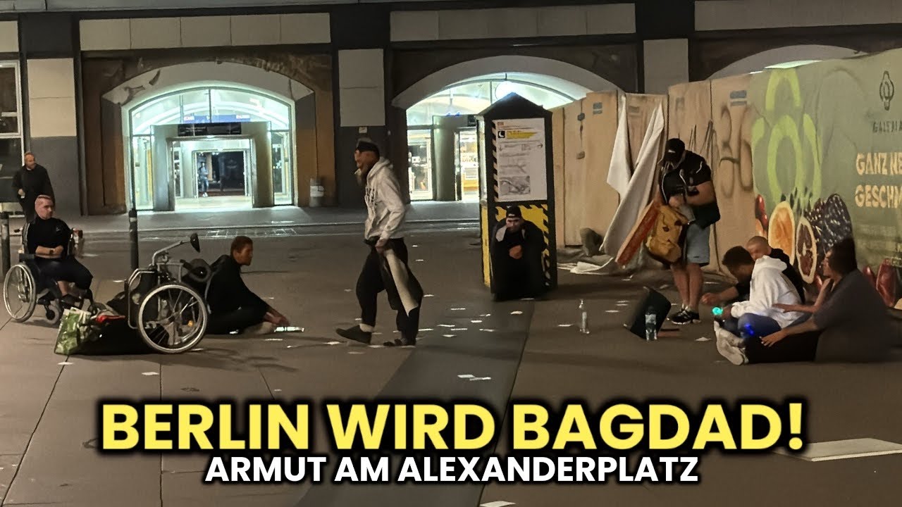 Berlin wird zu Bagdad! 😱🔥 Alexanderplatz versinkt im Dreck und Armut ...