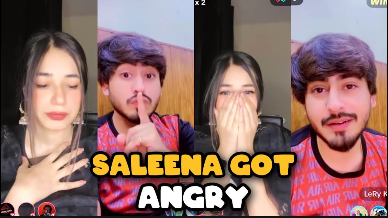 Saleena Nay Kra Lery Khan Per Gussa 😡 | Saleena Live With Lery Khan ...