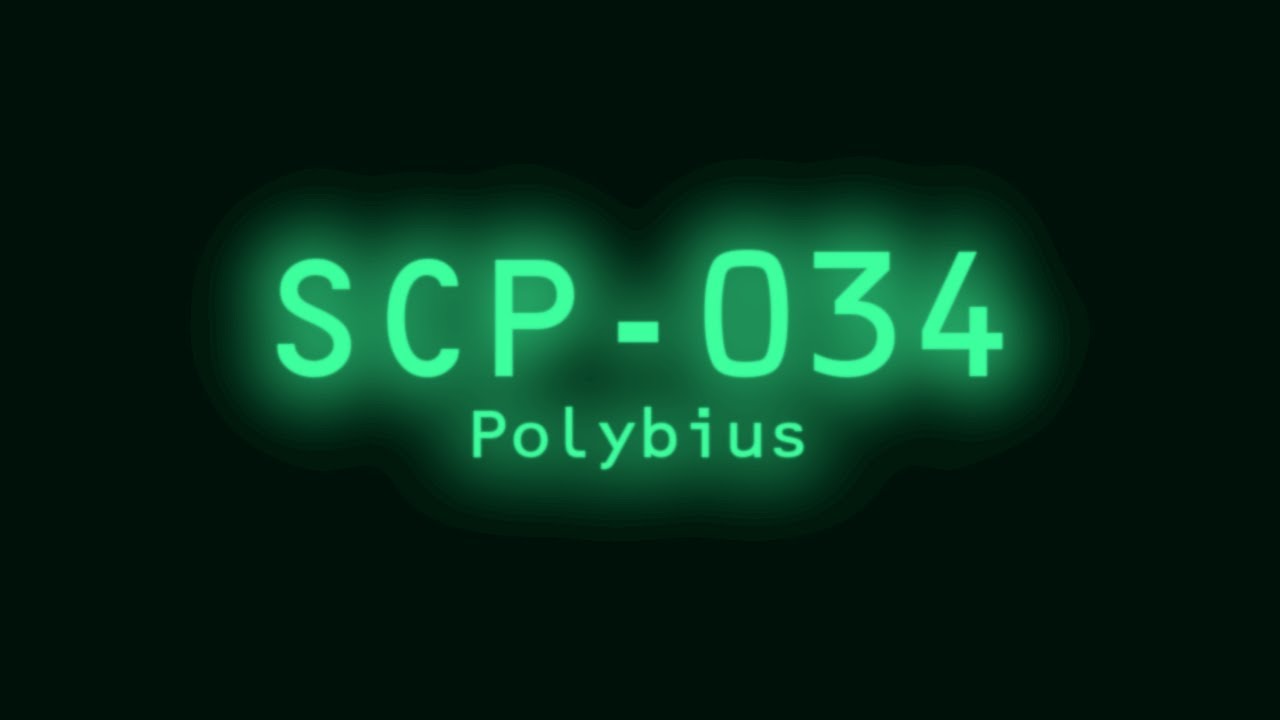SCP-034 - Polybius [Classic] - YouTube