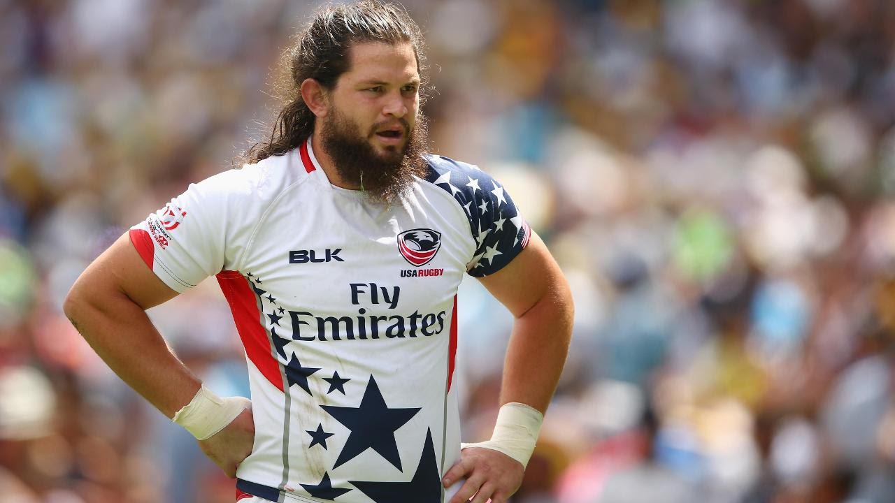 USA Rugby's human wrecking ball Danny Barrett! - YouTube