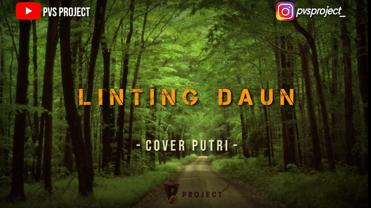 Linting Daun - Cover Putri | ( official lyric video) - YouTube