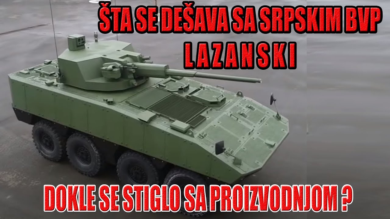 STA SE DEŠAVA SA BVP "LAZANSKI" - YouTube