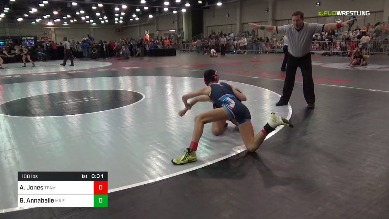 2018 USAW-USMC Girls FK & U23 Women's Nationals/Cadet 100 Consi Of 8 #1 ...