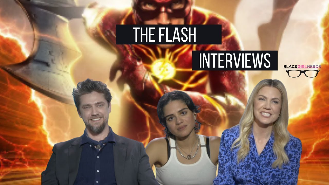 THE FLASH Interviews! Supergirl's Sasha Calle is Inspired by Wonder Woman - YouTube