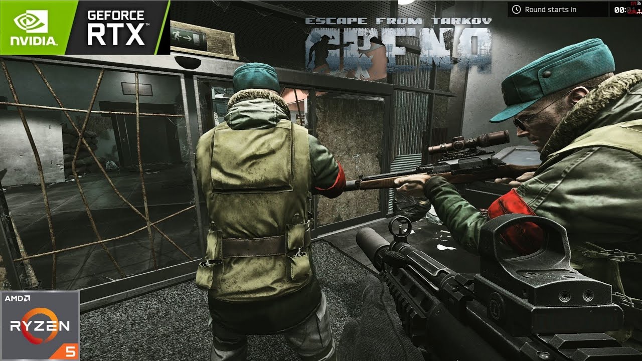 Escape from Tarkov Arena on RTX 2060 & Ryzen 5 5600X #rtxon - YouTube