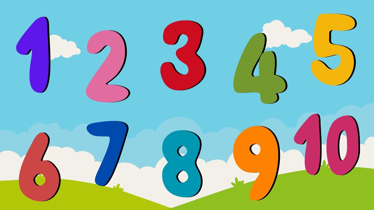 Learn to Count from 1 to 10 | Simple and Easy Counting for Kids ...