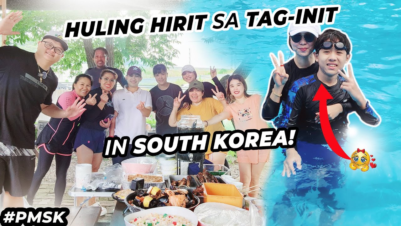 CELEBRATING AGOM'S BIRTHDAY | SWIMMING WITH FRIENDS | ALL FILIPINO FOOD ...