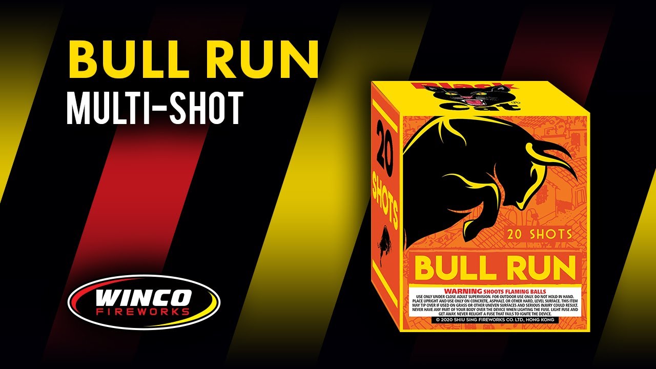 Bull Run by Black Cat Fireworks 12/1 MEBC6389 - YouTube