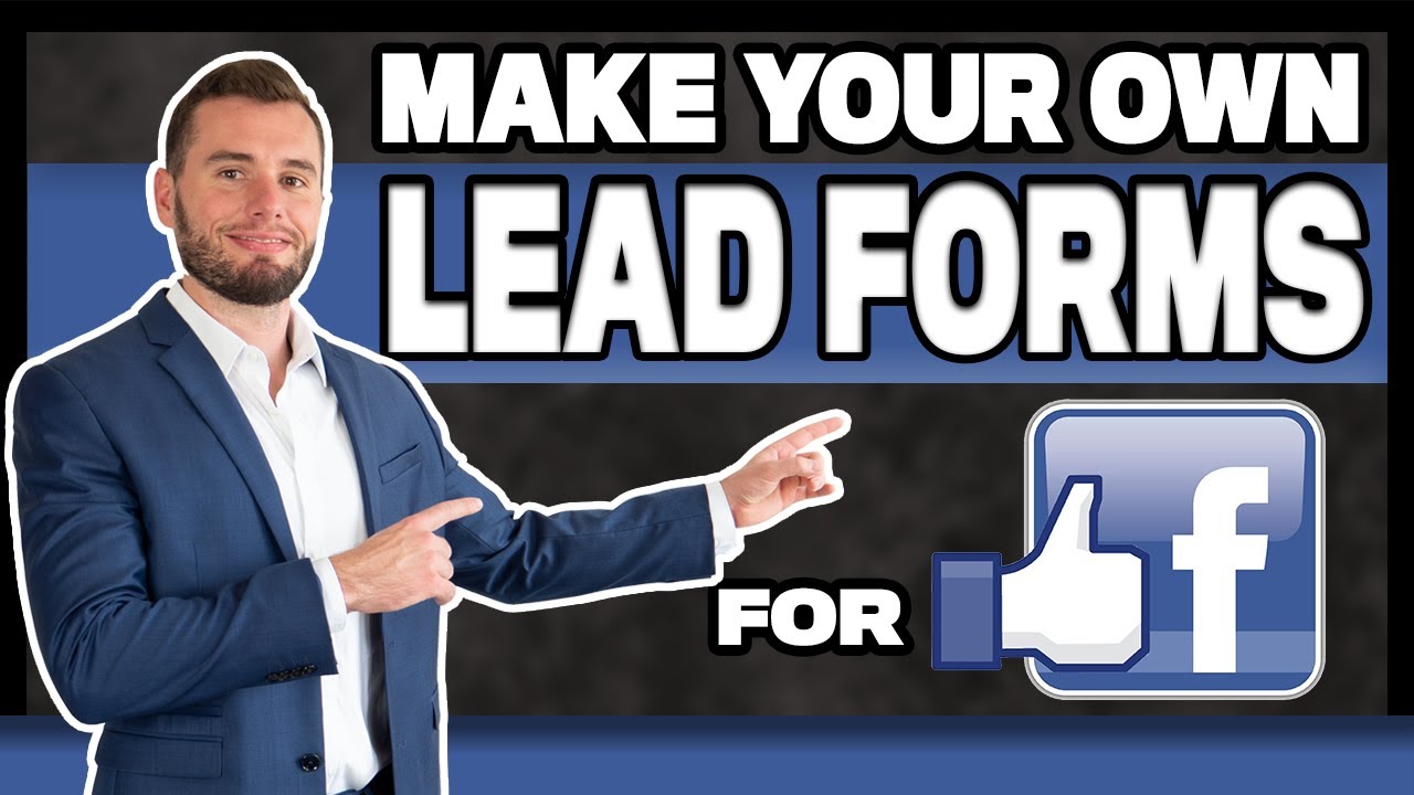 How to CREATE A LEAD FORM FOR LEAD GENERATION CAMPAIGNS! - YouTube