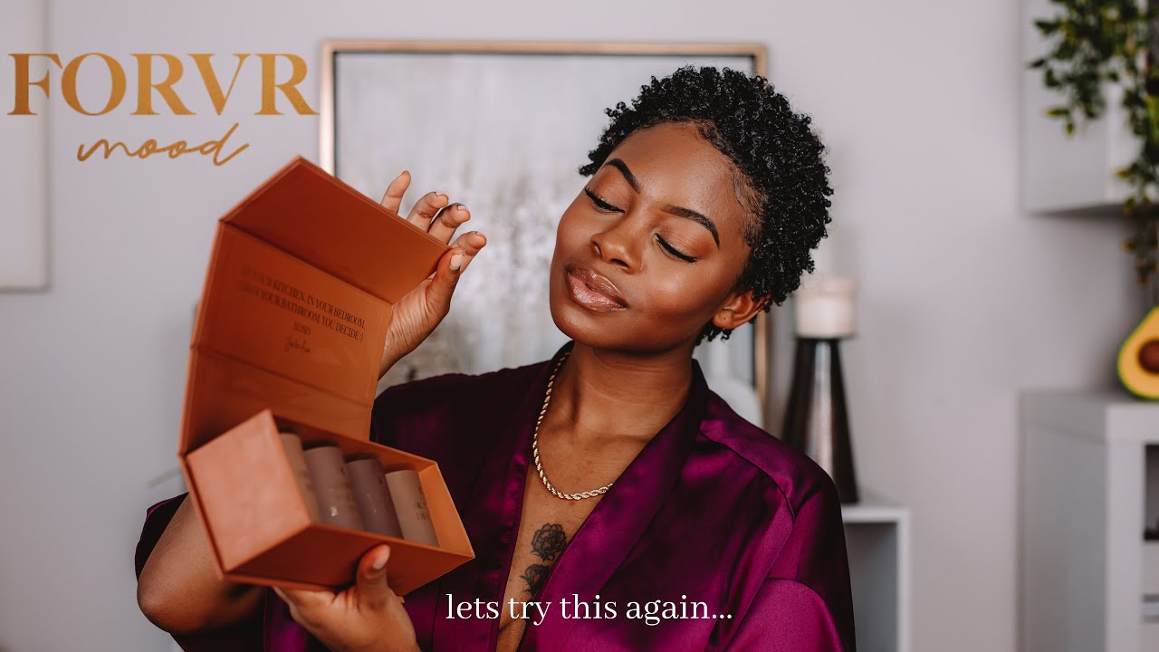 I GAVE FORVR MOOD ANOTHER TRY! | Jackie Aina 'Send Moods' Luxury Candle ...