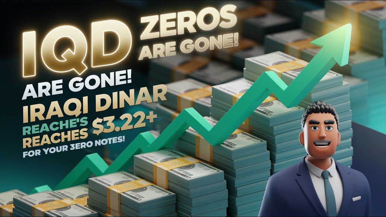 Massive IQD Revaluation! Iraqi Dinar Now $3.22+ – What Investors Must ...