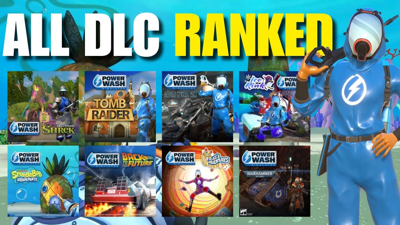 Power Wash Simulator DLC RANKED - YouTube