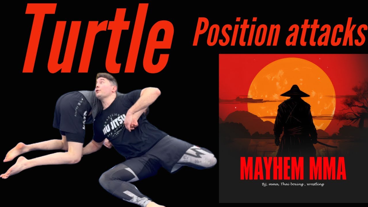 4 great attacks from the turtle position (No Gi) - YouTube