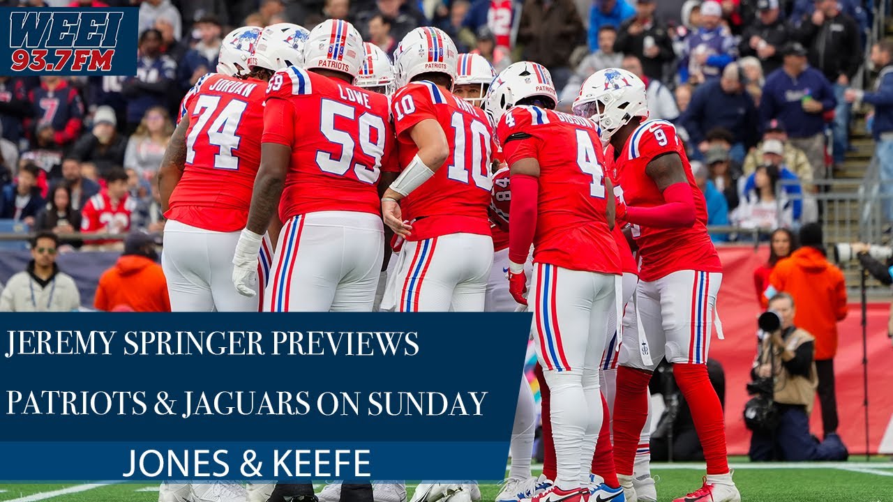 Patriots Special Teams coordinator Jeremy Springer previews this Sunday ...