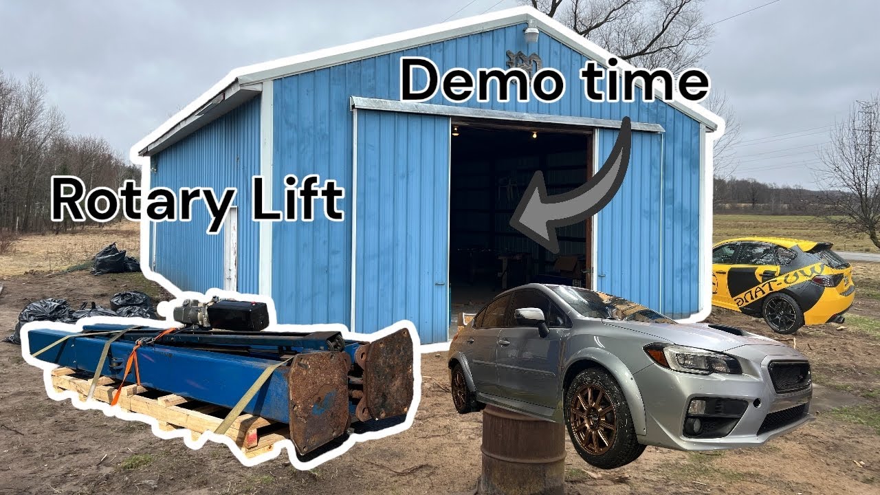 The start of building my new shop - YouTube