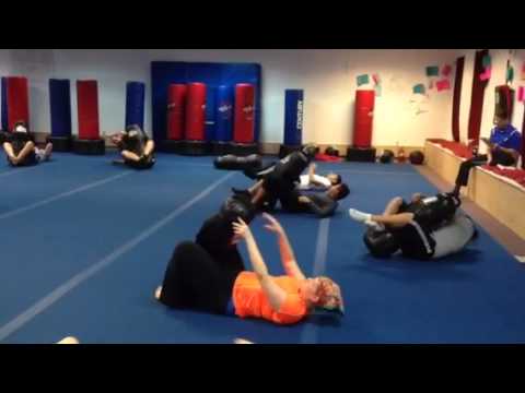 Kick n Cage body fitness at CFMAF for - YouTube