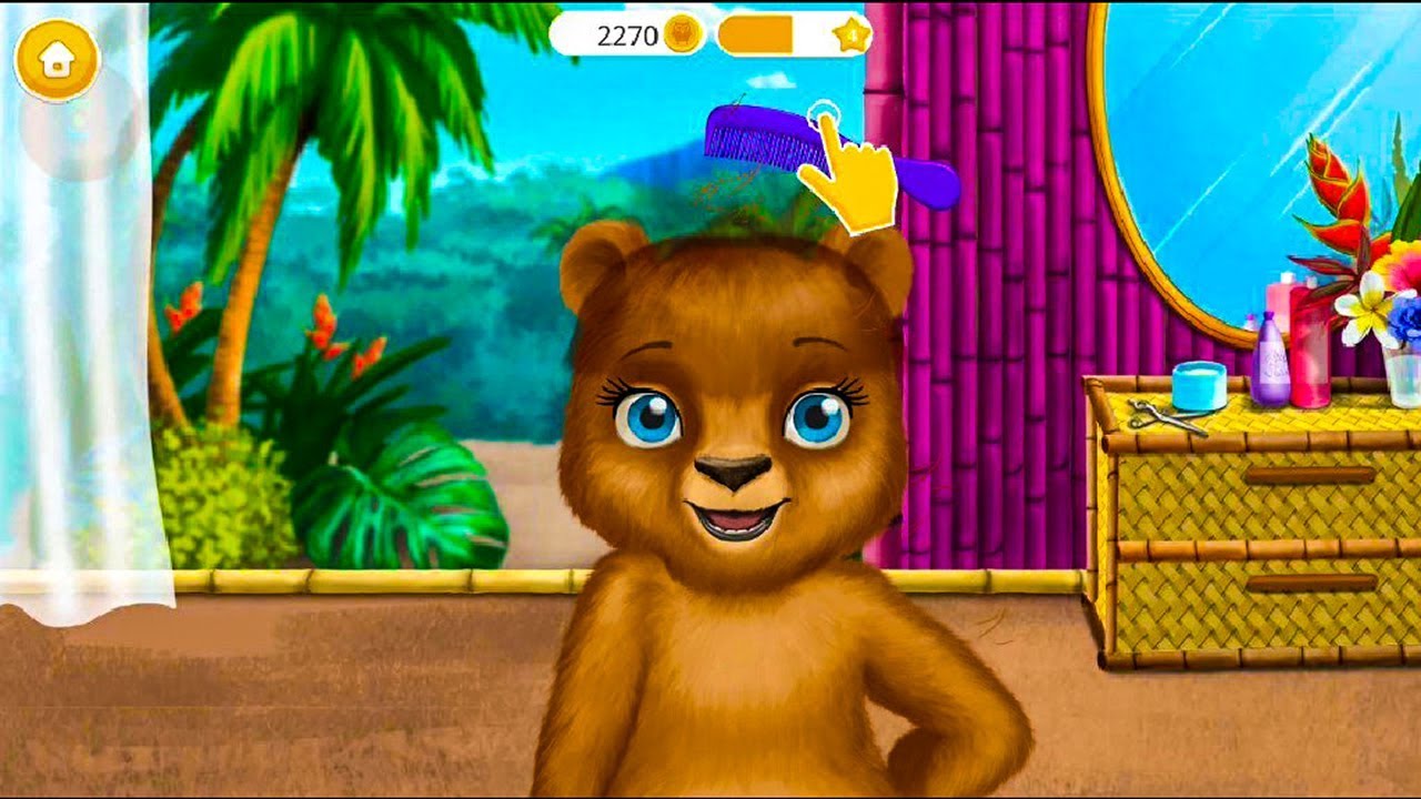 Animal Jungle Hair Salon -Wild Pets Makeover|Android IOS GamePlay #3 ...