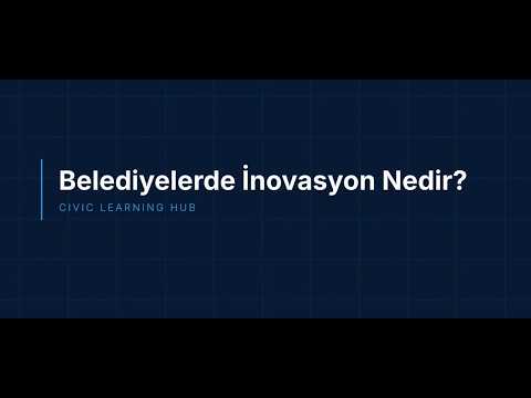 Belediyelerde İnovasyon Nedir? | Şehirlerin Geleceği