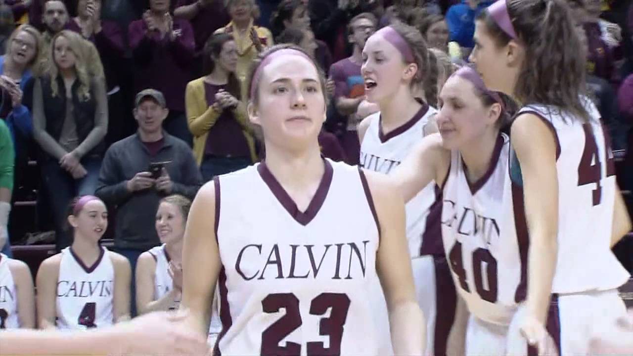 Calvin-Hope Women's Basketball - February 20, 2016 - YouTube