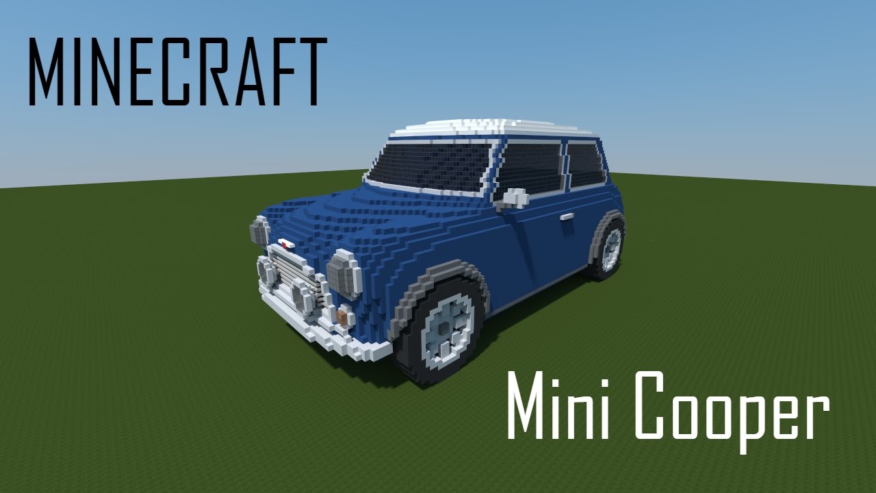 Minecraft Mini Cooper (Mk VII) + Download - YouTube
