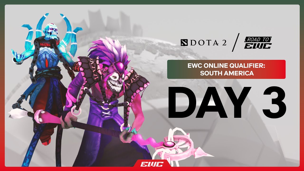 EWC Dota 2 Online Qualifier: South America | Road to EWC 2025 | Day 3 - YouTube