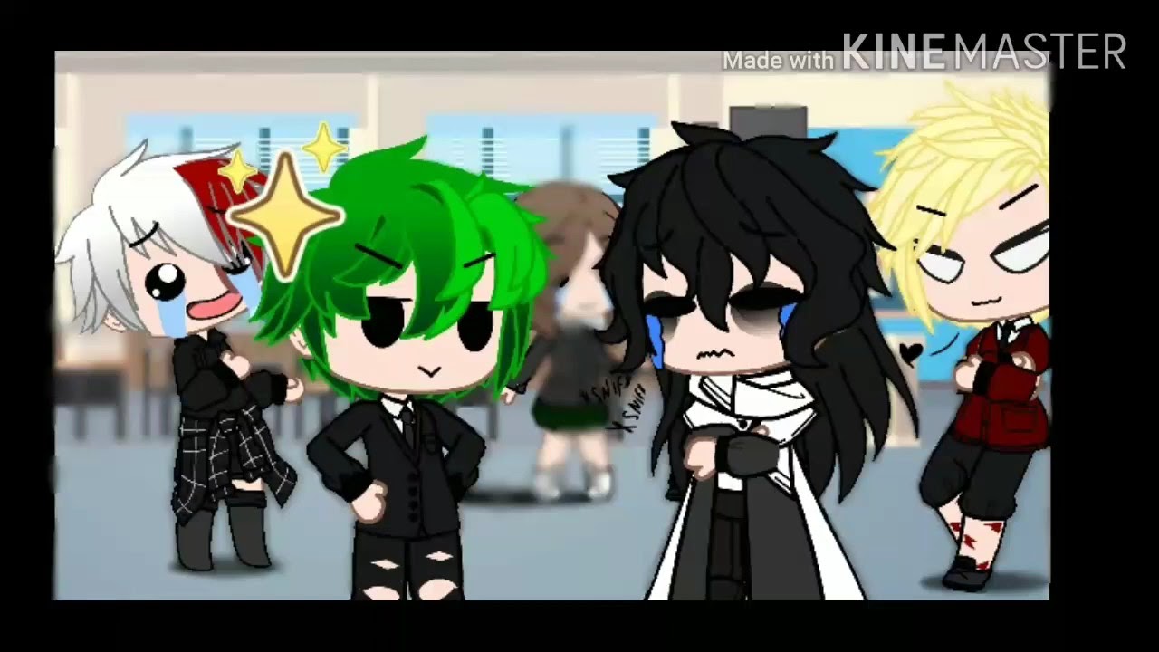 Deku snaps at Aizawa||mha||gacha club|| - YouTube