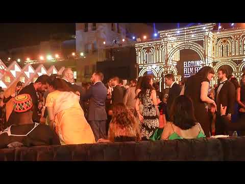 لايف من افتتاح مهرجان الجونة السينمائي مع Khalid Mansour خالد منصور و Shadi Alfons