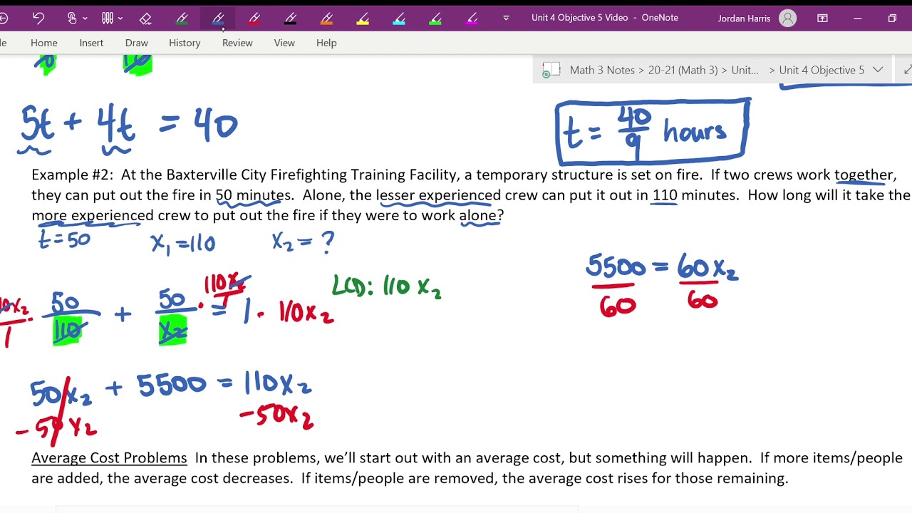 M3: Unit 4 Objective 5 Video - YouTube