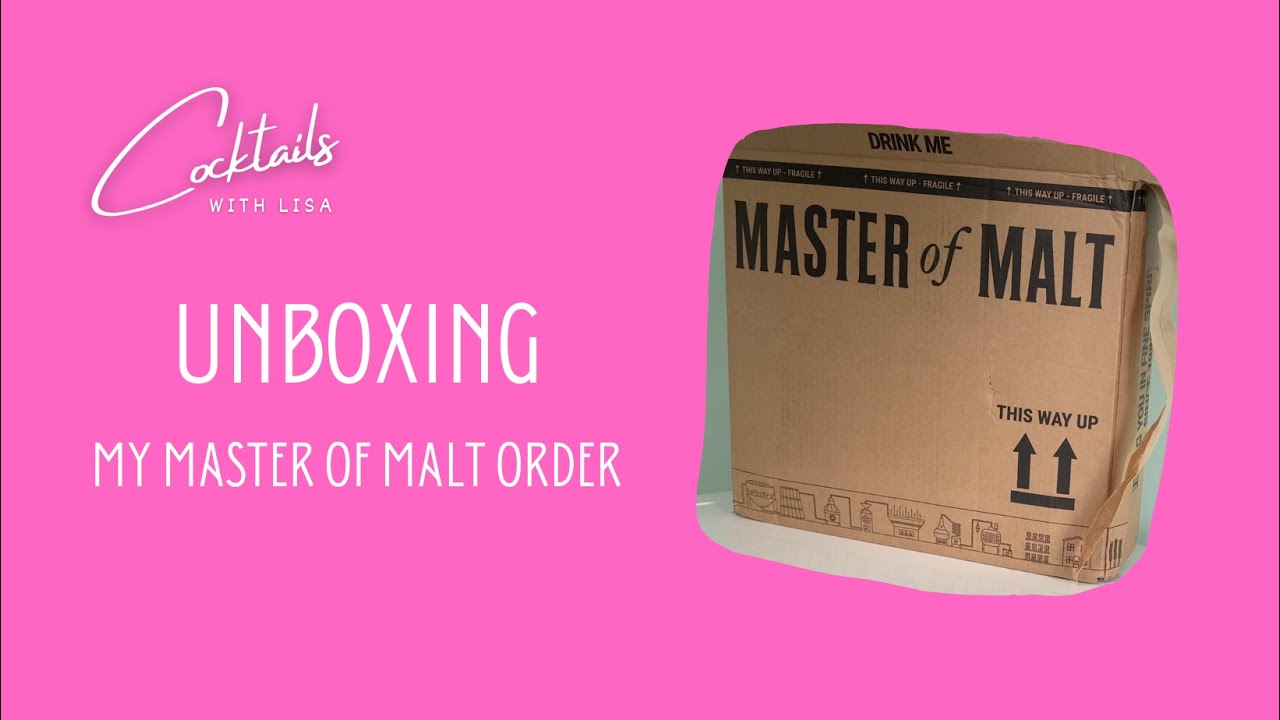 Master of Malt Unboxing | 3 Key Cocktail Ingredients - YouTube