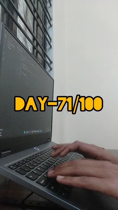 Day-71/100 #100daysofcode #coding - YouTube