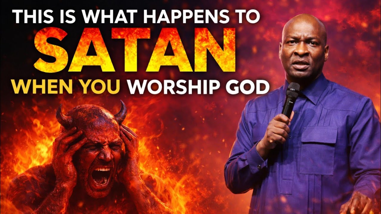 THIS IS WHAT HAPPENS TO SATAN WHEN YOU WORSHIP GOD - YouTube