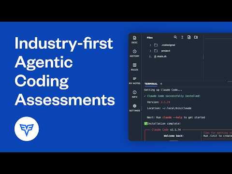 Agentic Coding Assessments Built for How Engineers Work Today | Only on CodeSignal