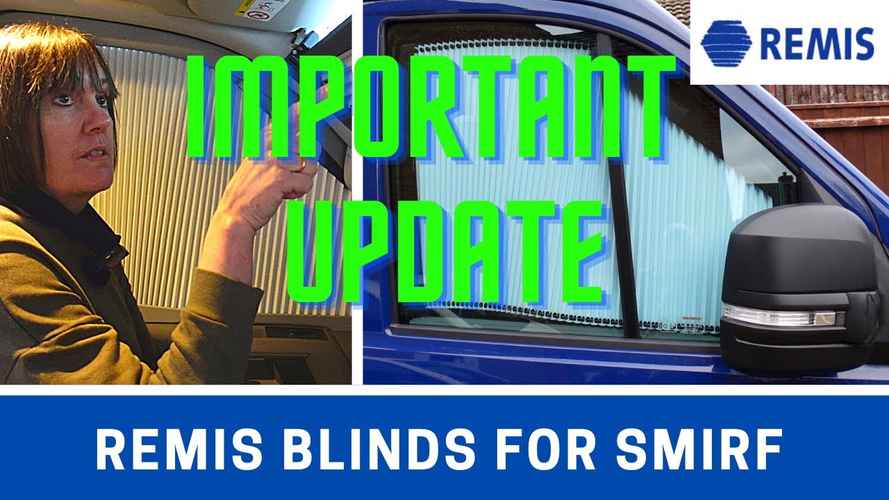 REMIS BLINDS UPDATE | VW Crafter 2021 - MAN TGE | Cab Blinds Important ...