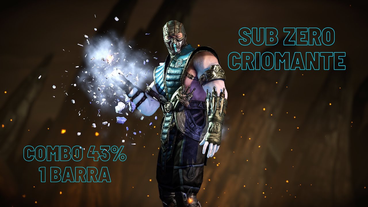 Sub Zero combo 43% (1 barra) Criomante | MKXL - YouTube