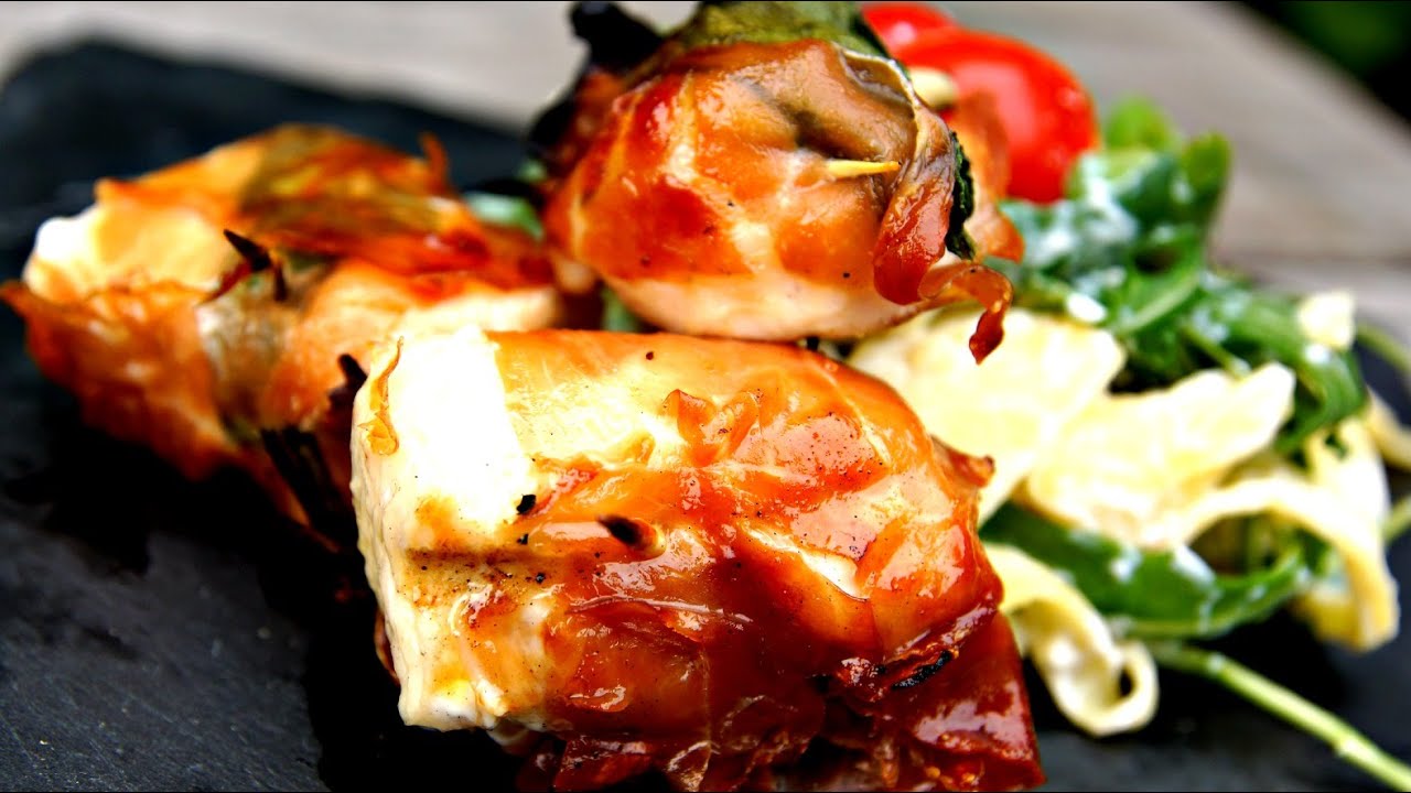 Saltimbocca - Italian Chicken Bites - Prosciutto and Sage Chicken Video ...