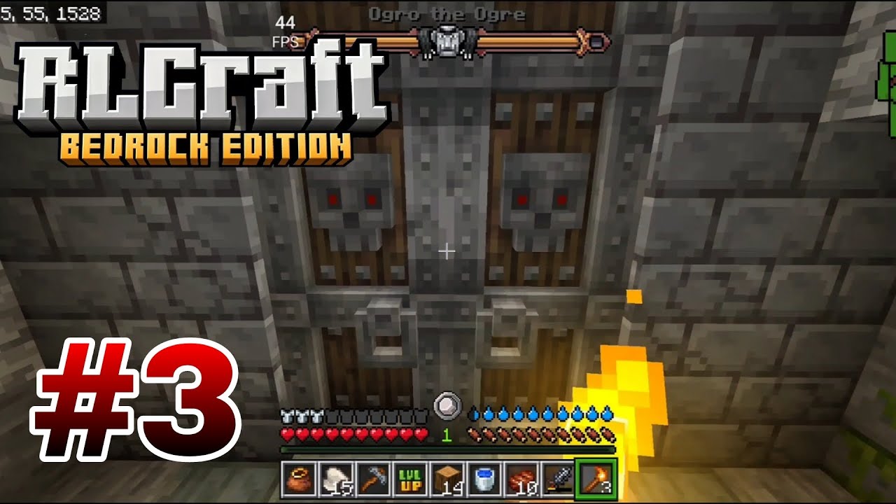 ลุยดันเจี้ยนกัน : Minecraft RLCraft Bedrock Edition | 3 - YouTube