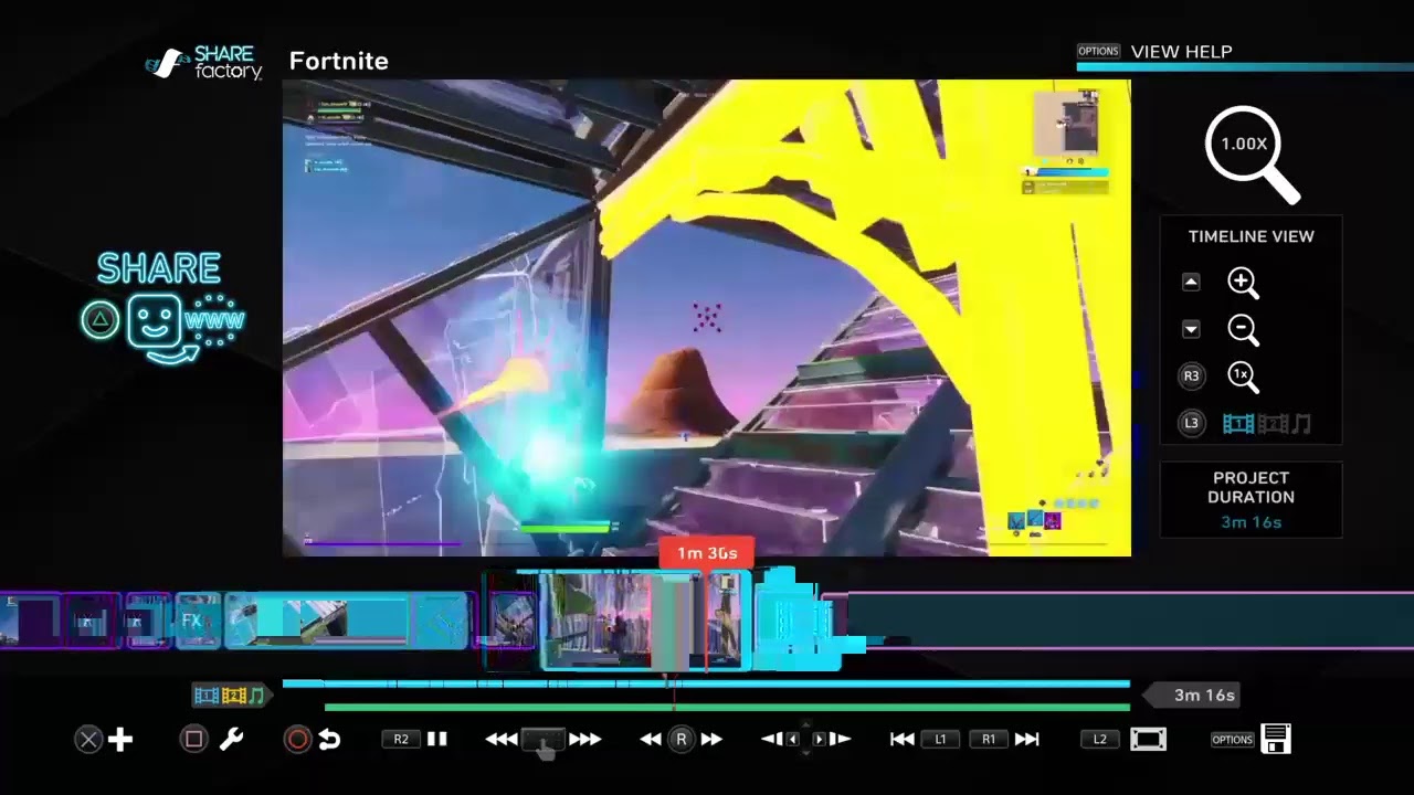 editing on sharefactory - YouTube