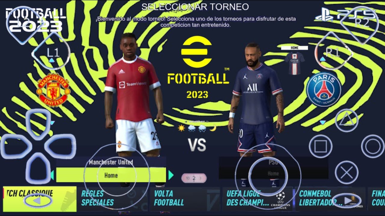 EFOOTBALL PES 23 PPSSPP ORIGINAL CAREER MODE IS REAL CAMERA PS5 ...