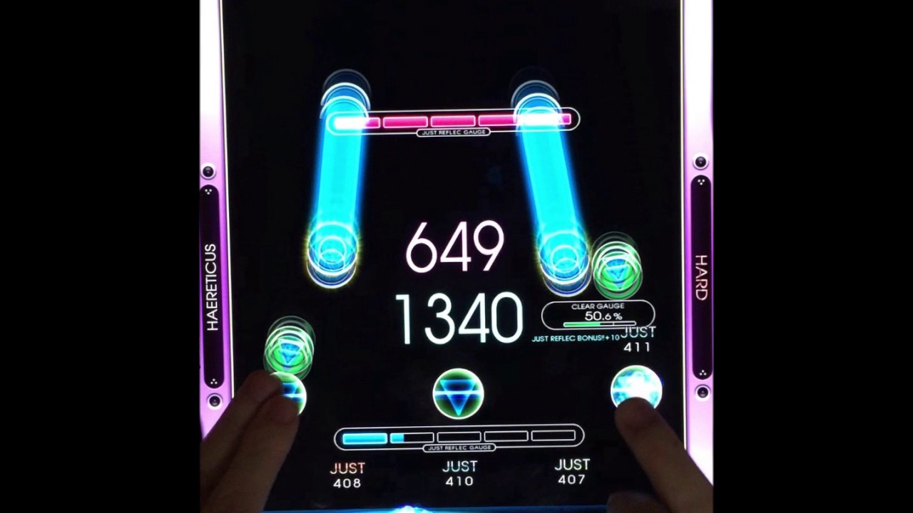 【REFLEC BEAT plus】HAERETICUS(HARD) 99.7%+AJRFC - YouTube