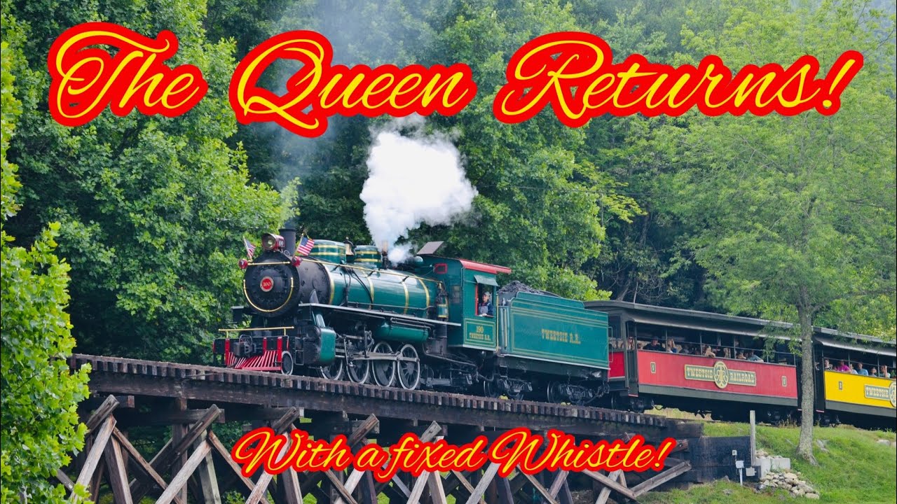 Tweetsie Railroad #190 With A Fixed Whistle ! #tweetsierailroad - YouTube