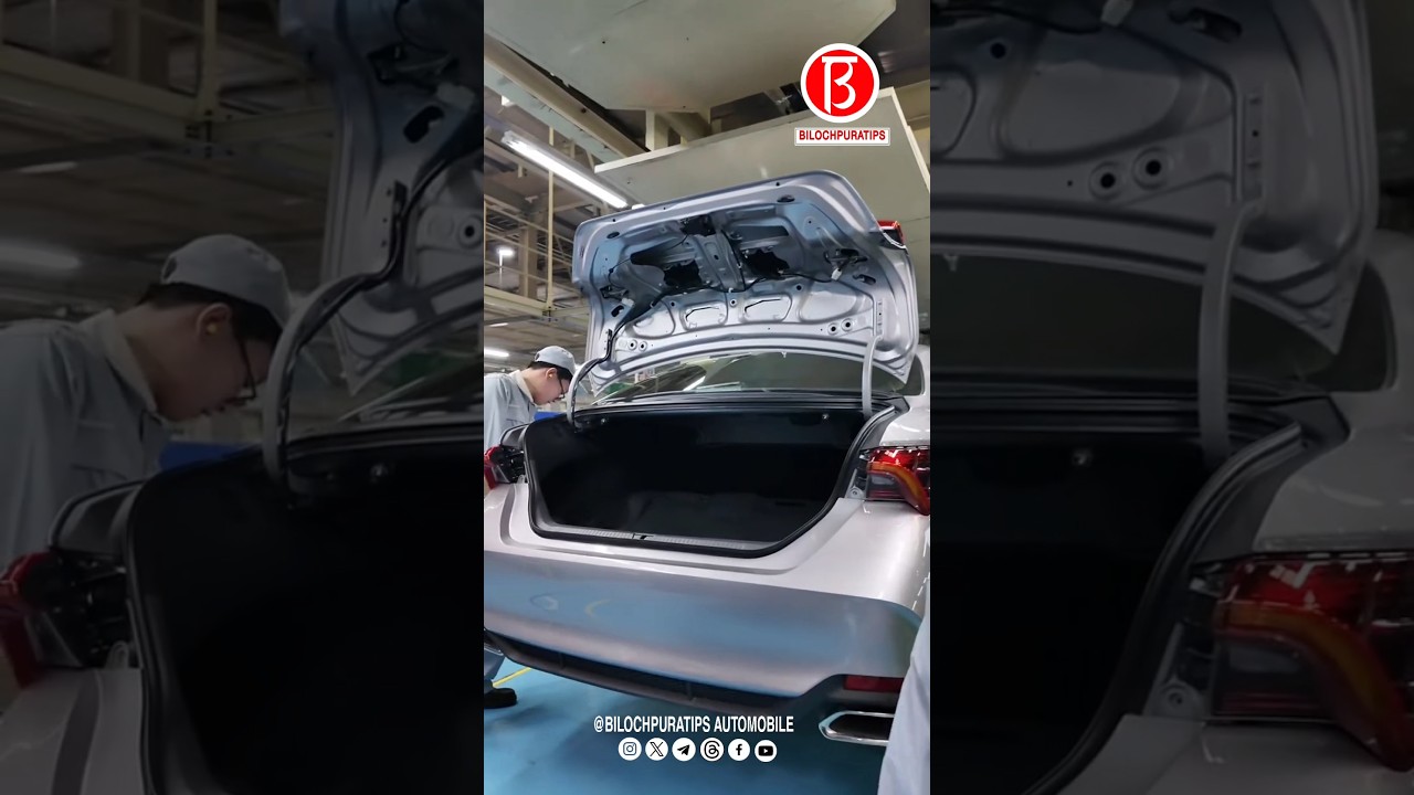 Toyota back bumper cover installation part 2 - YouTube