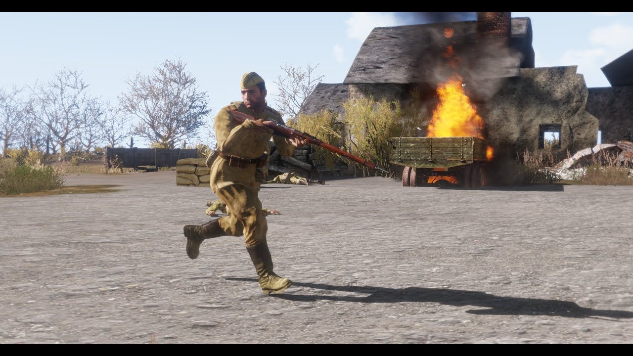 ARMA 3 - Assault on Soviet Farm Compound - YouTube