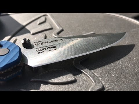 Benchmade Sequel 707-1701 Shot Show 2017 Exclusive (CPM-S30V) - YouTube