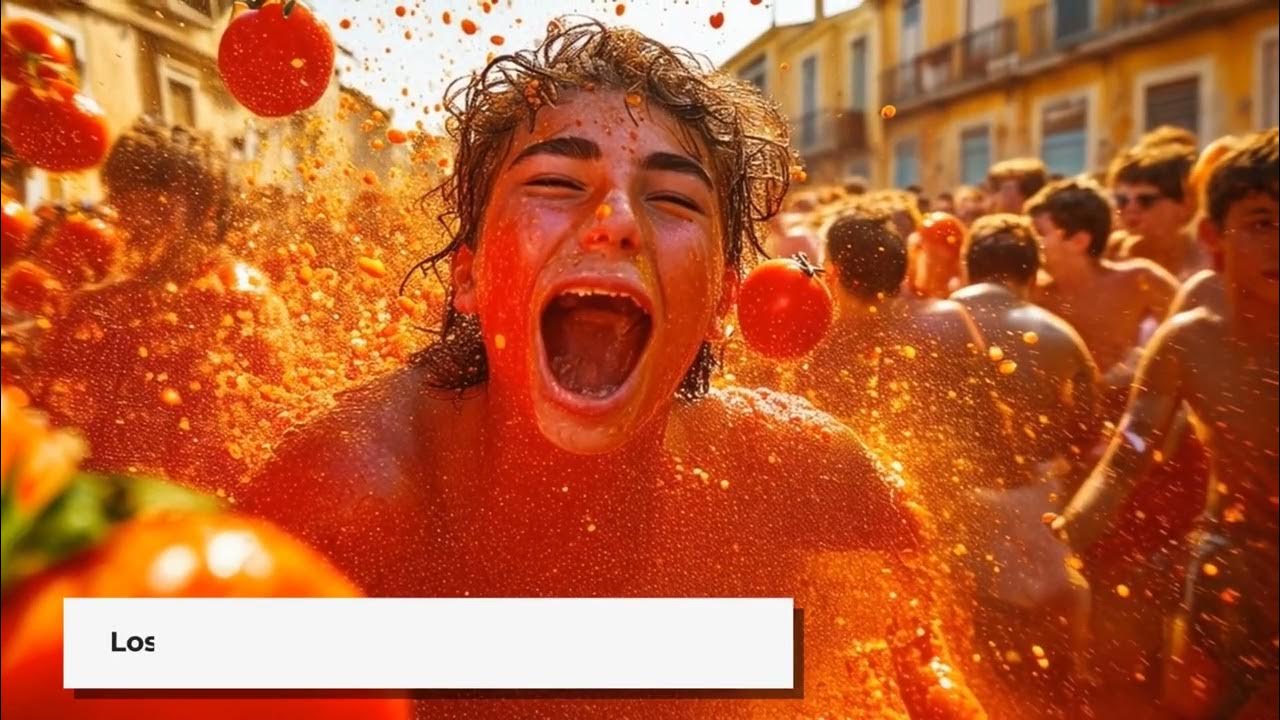 1 La Tomatina - Spain's Epic Tomato Battle - YouTube